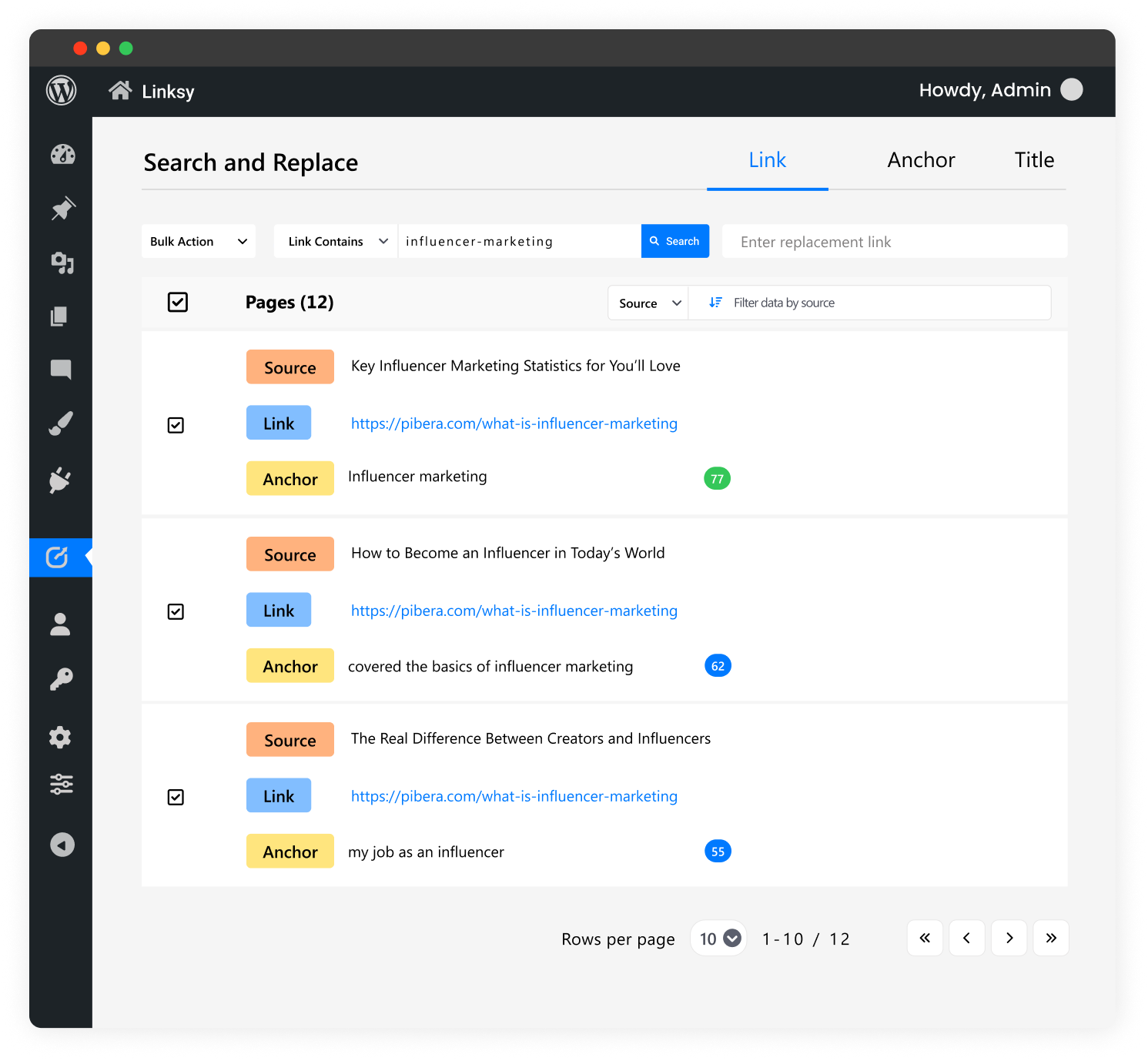 Linksy - Best Internal Link Building WordPress Plugin